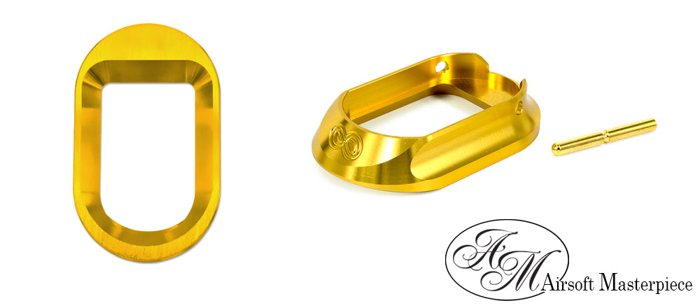 Airsoft Masterpiece Infinity Magwell (Gold) – Panther Airsoft